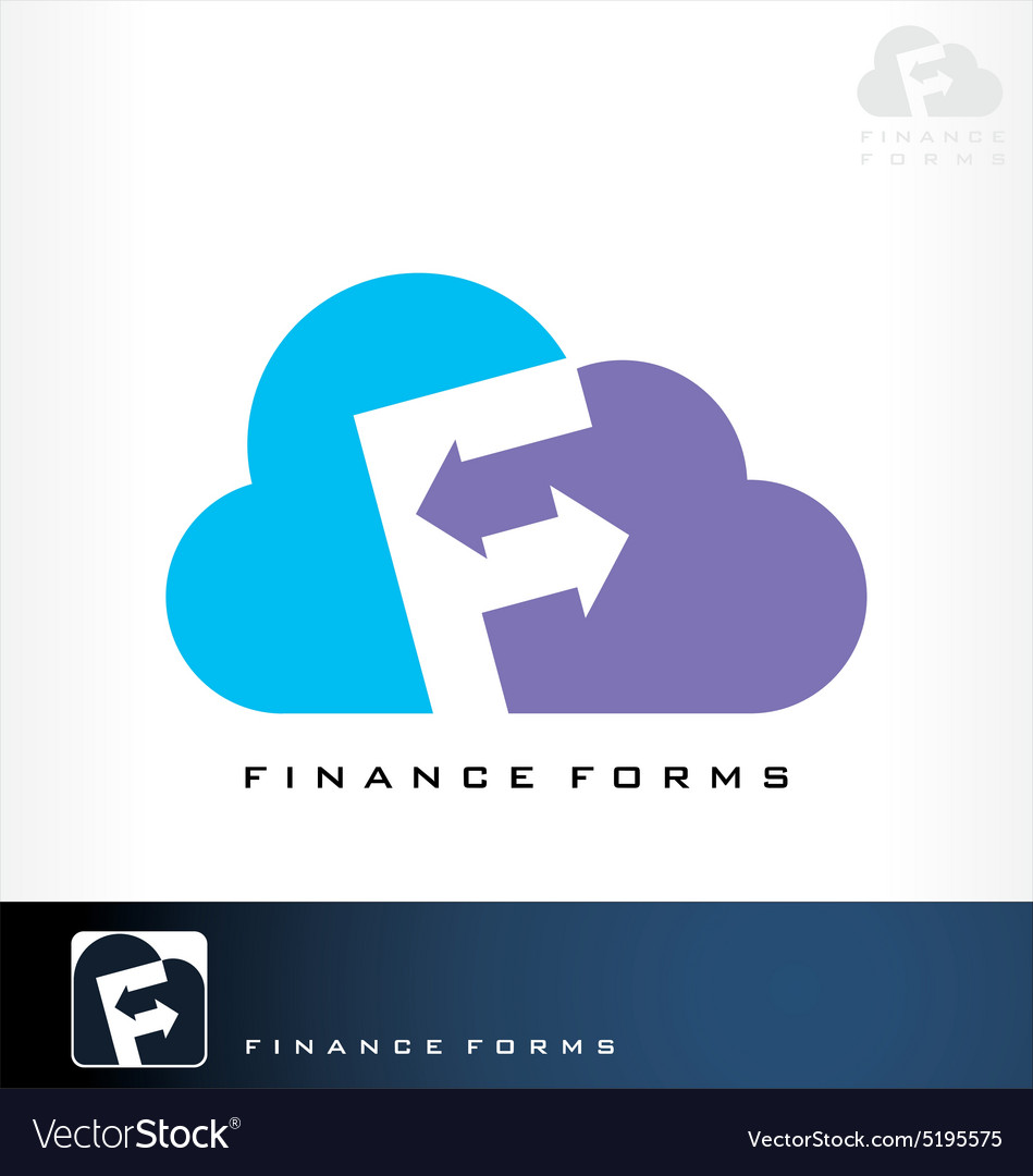 Finance forms Royalty Free Vector Image - VectorStock