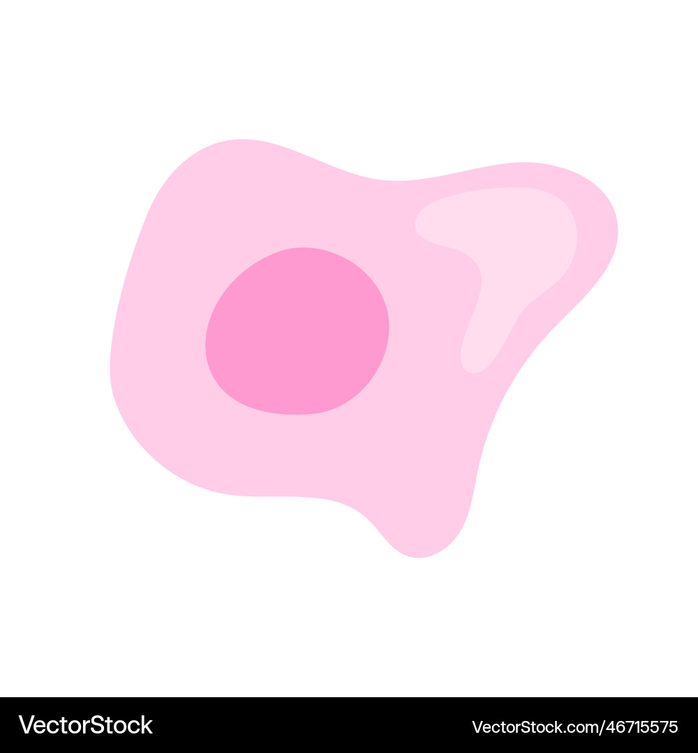 Human stem cell icon for medical design Royalty Free Vector