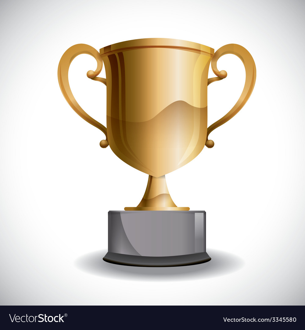 Trophy design Royalty Free Vector Image - VectorStock