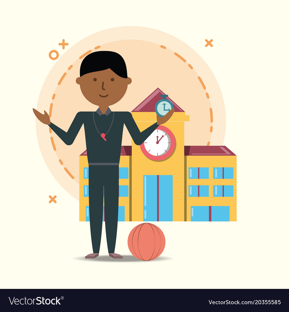 School teacher design Royalty Free Vector Image