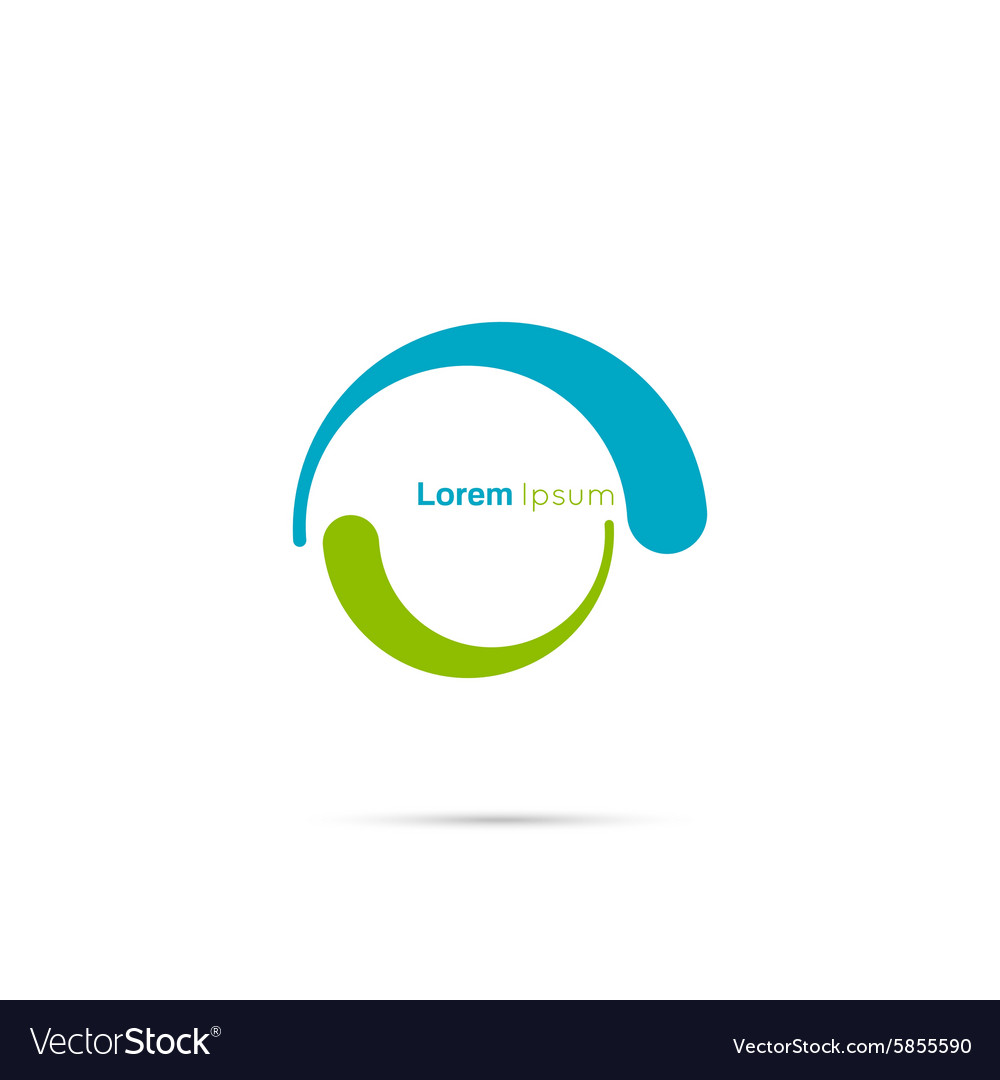 Abstract logo design template Royalty Free Vector Image