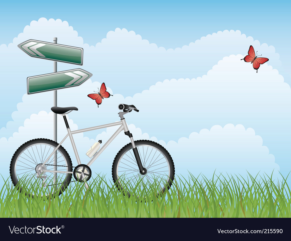 Bike Royalty Free Vector Image - VectorStock
