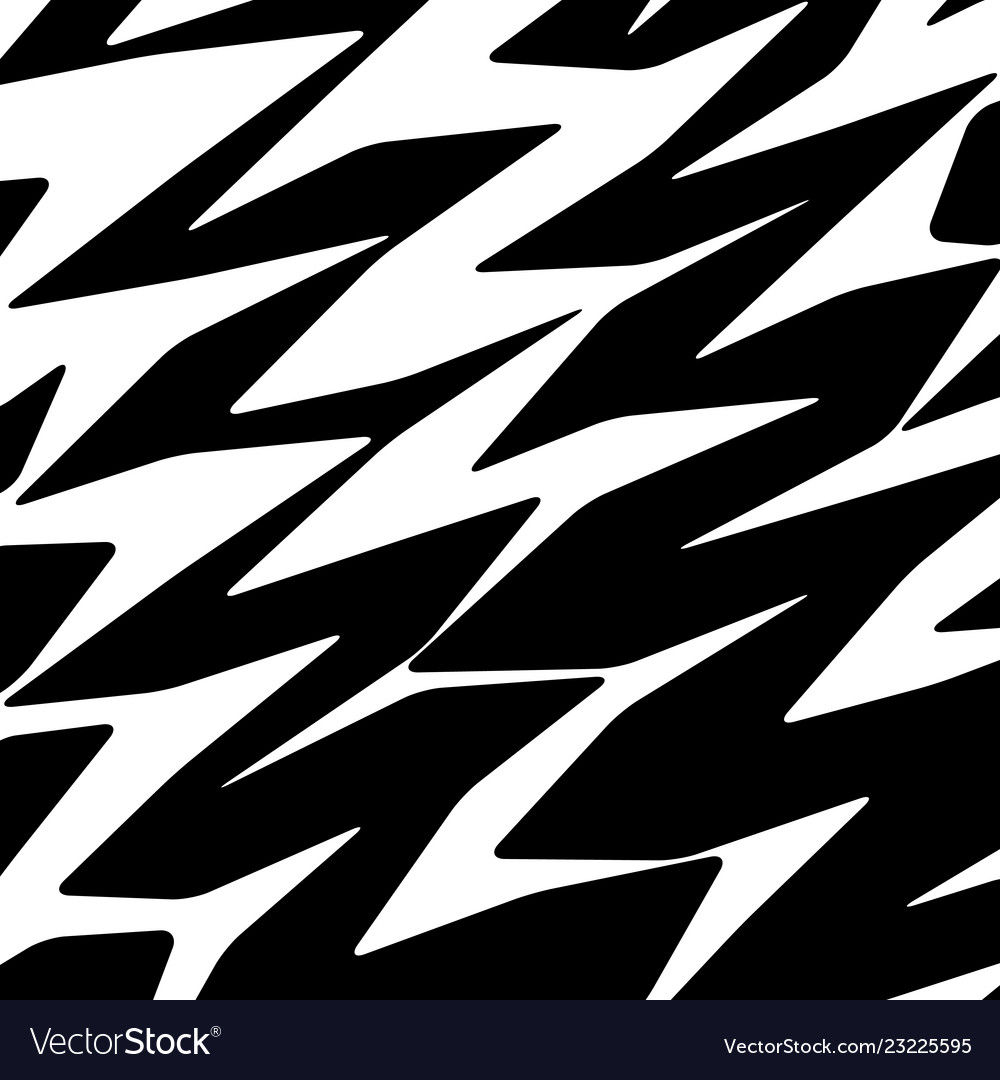 Geometric simple zigzag print wave pattern Vector Image