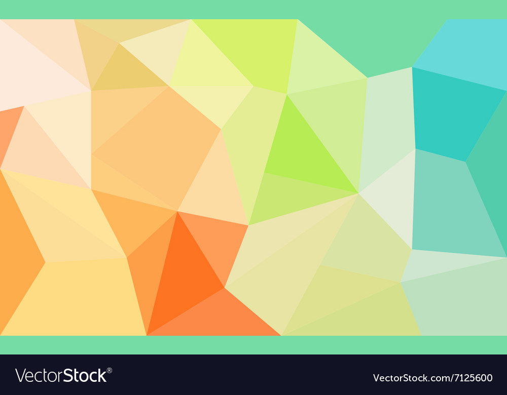 Rainbow colors triangular pattern Royalty Free Vector Image