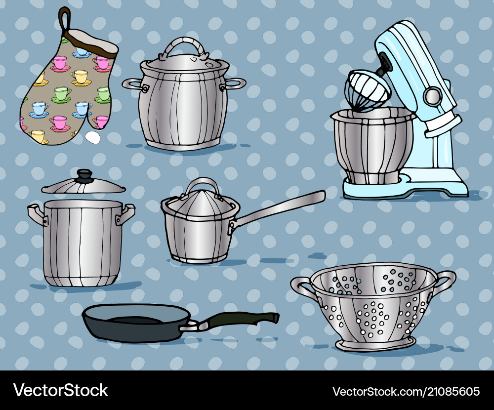 Clipart Cooking Utensils Clip Art (2400x1739) Png Clipart, 51% OFF
