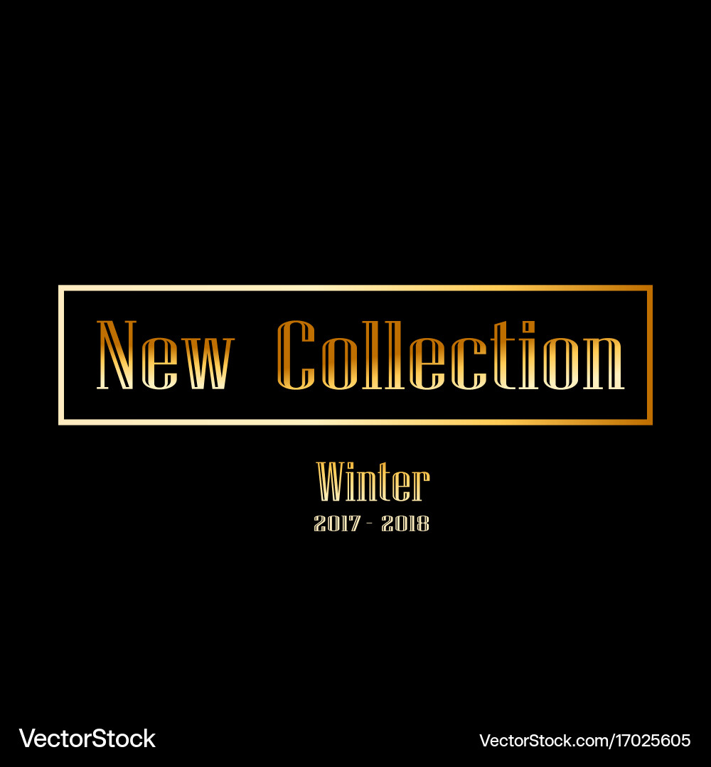 New collection hand lettering handmade Royalty Free Vector
