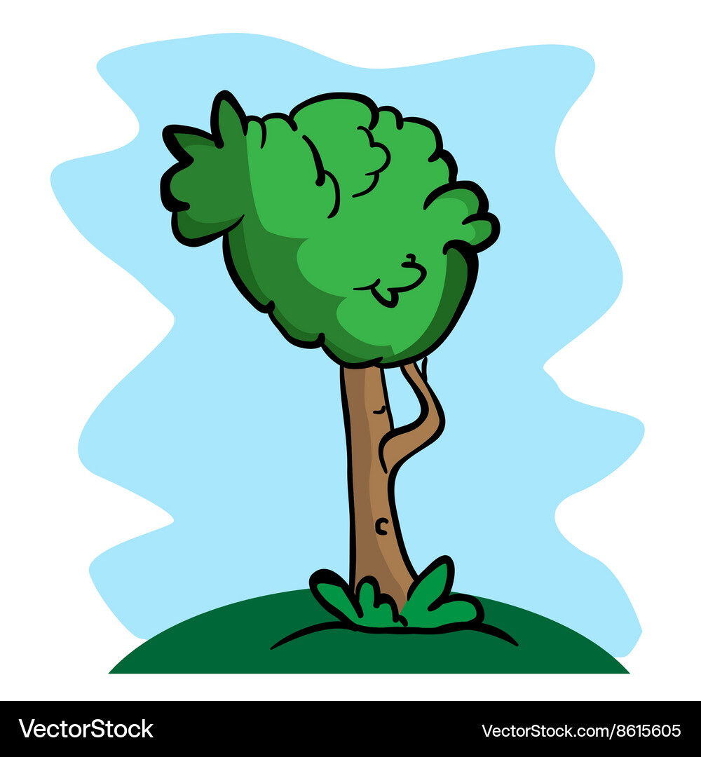 Tree Royalty Free Vector Image - VectorStock