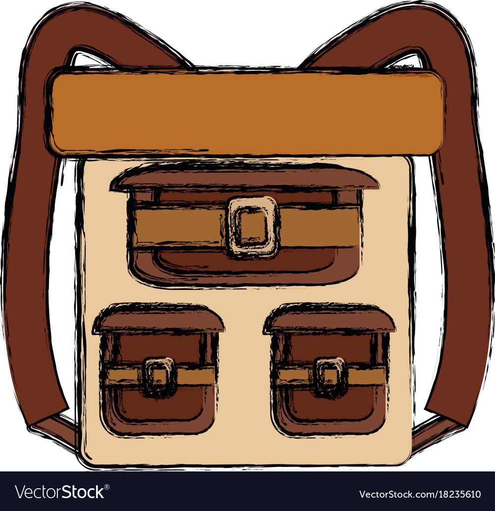 Backpack Royalty Free Vector Image - VectorStock