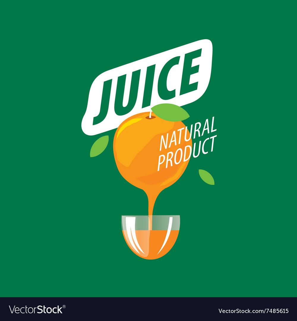 Logo fresh juice Royalty Free Vector Image - VectorStock Logo fresh juice Royalty Free Vector Image - VectorStock