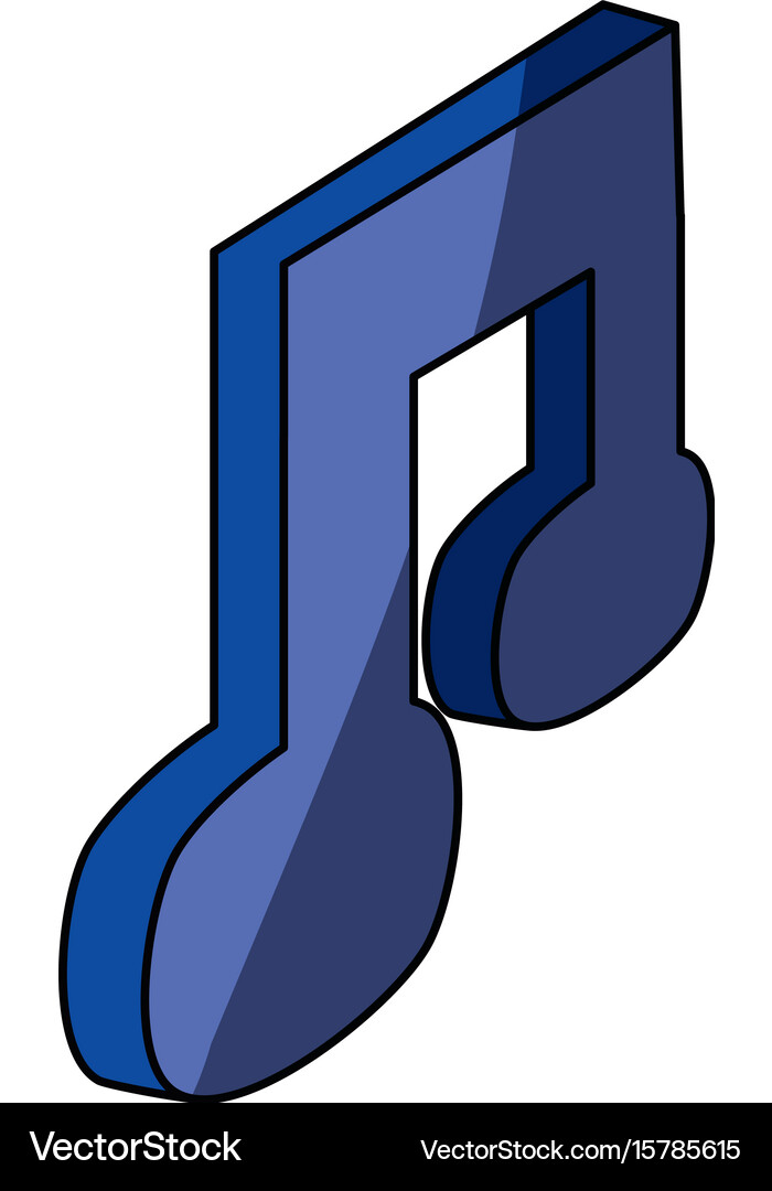 Music file symbol Royalty Free Vector Image - VectorStock