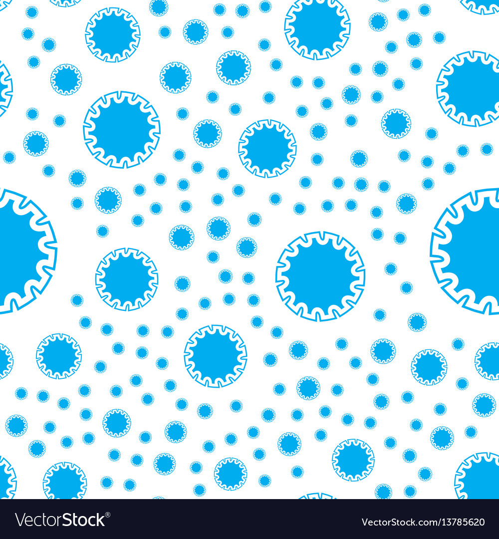 Abstract circle seamless pattern Royalty Free Vector Image