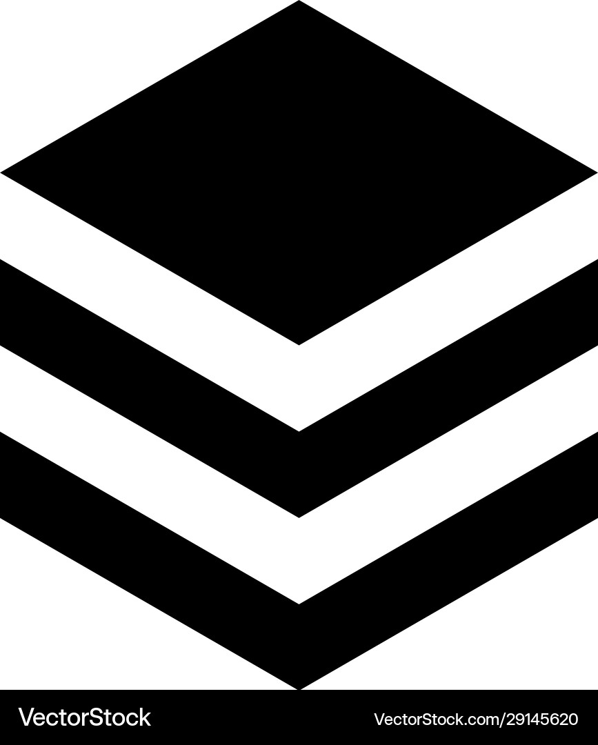 Box icon or logo in modern line style Royalty Free Vector