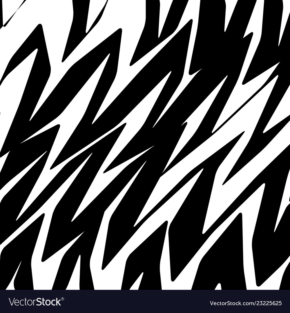 Geometric simple zigzag print wave pattern Vector Image