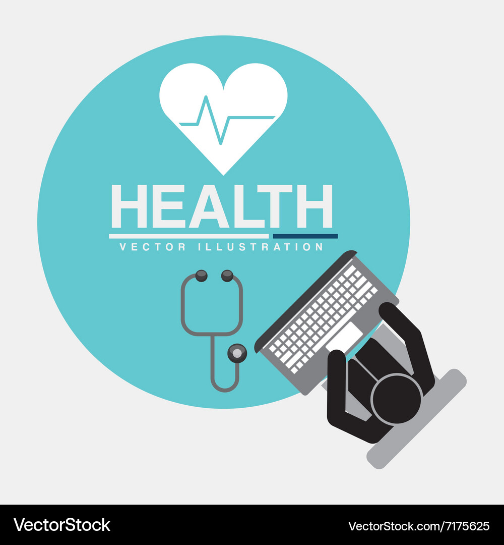 Health care design Royalty Free Vector Image - VectorStock