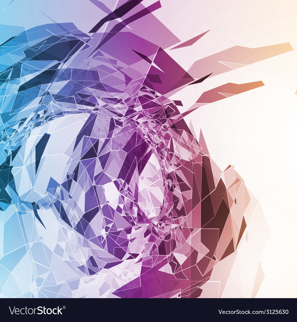 Abstract geometric Royalty Free Vector Image - VectorStock