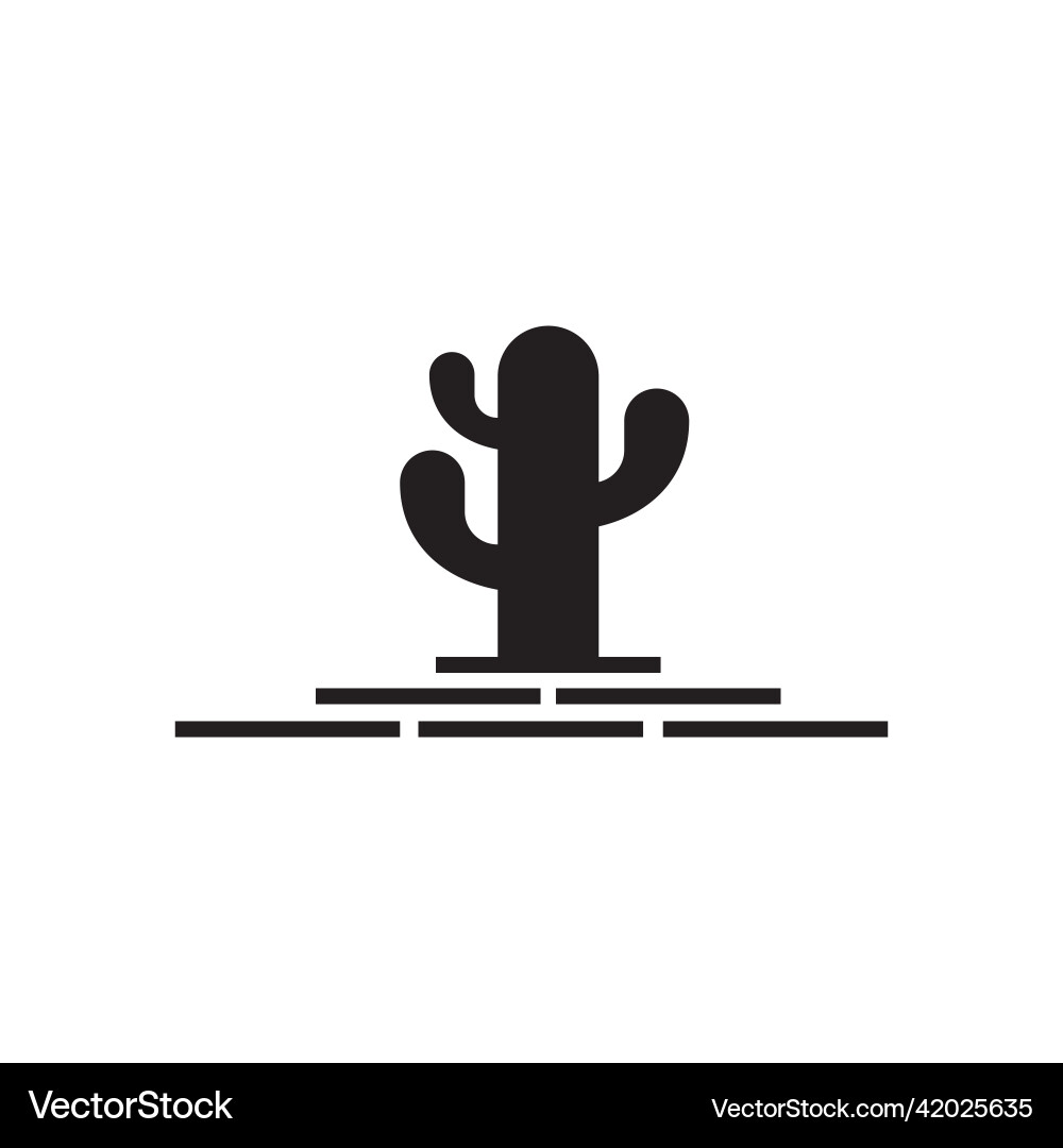 Cactus logo Royalty Free Vector Image - VectorStock