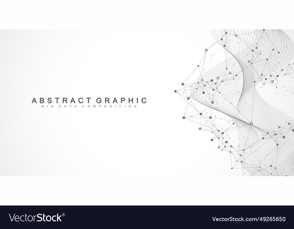 Global Network Connection Banner Design Template Vector Image