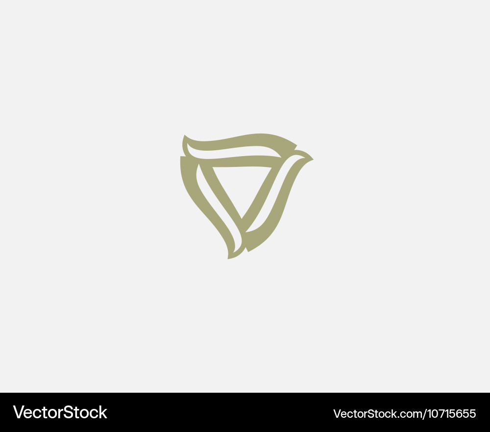 Abstract rose flower logo icon design Royalty Free Vector