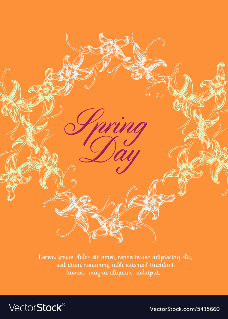 Spring Royalty Free Vector Image - VectorStock