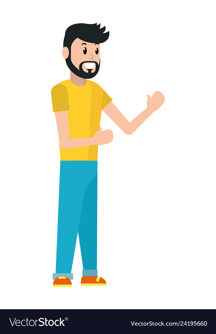 Young man avatar Royalty Free Vector Image - VectorStock Young man avatar Royalty Free Vector Image - VectorStock