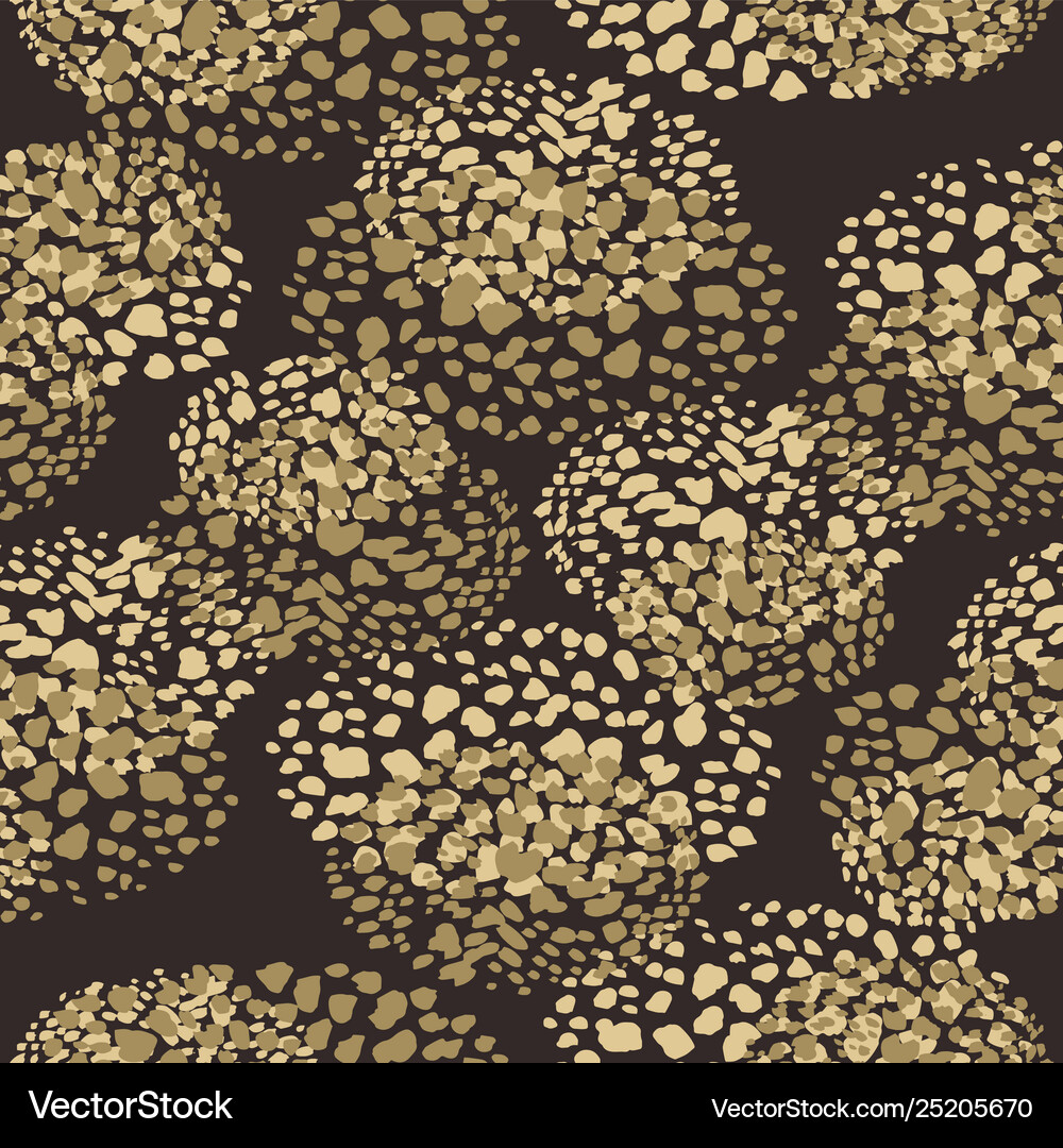 Abstract animal print seamless background Vector Image