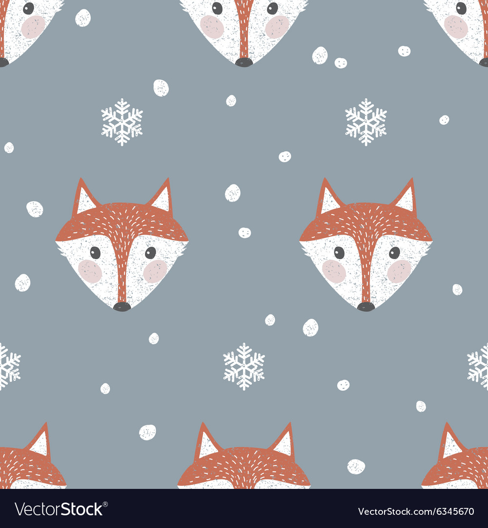 Fox background Royalty Free Vector Image - VectorStock