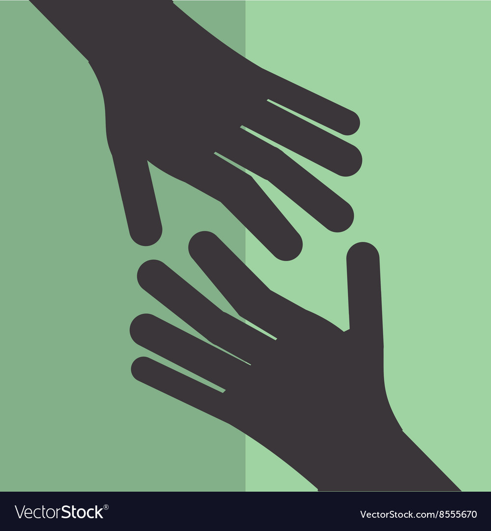 Help and support editable Royalty Free Vector Image