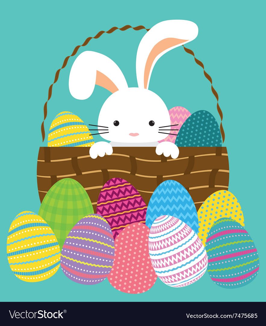 Happy easter design Royalty Free Vector Image - VectorStock