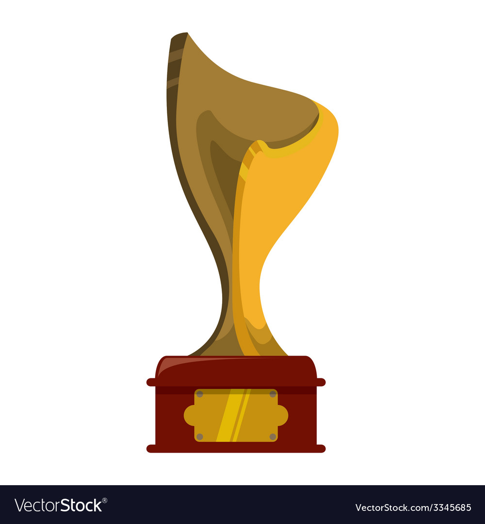 Trophy design Royalty Free Vector Image - VectorStock