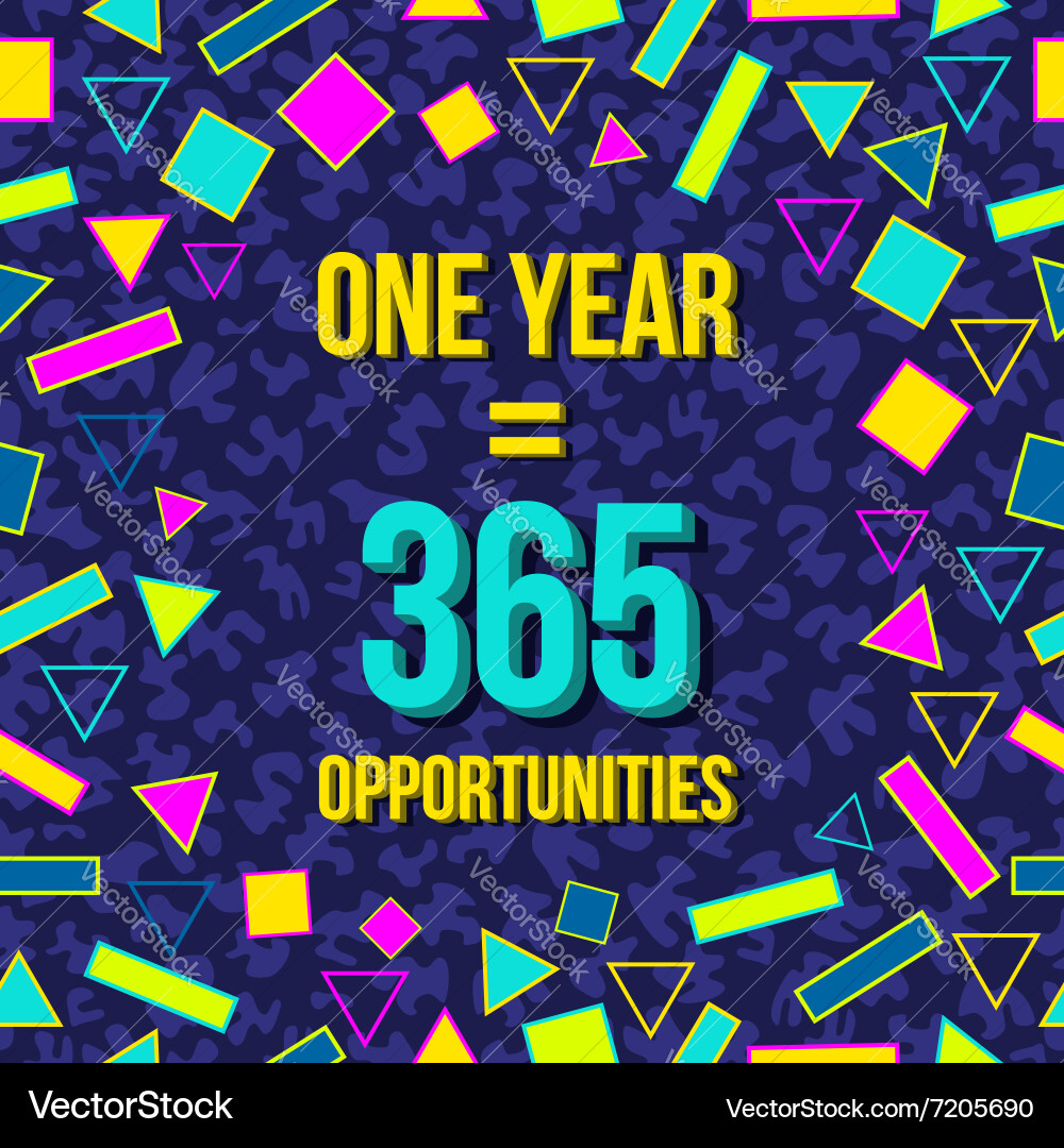Inspiration quote motivation poster 80s background