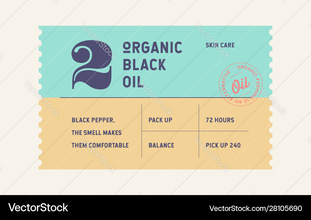 Vintage minimal label set graphic modern Vector Image