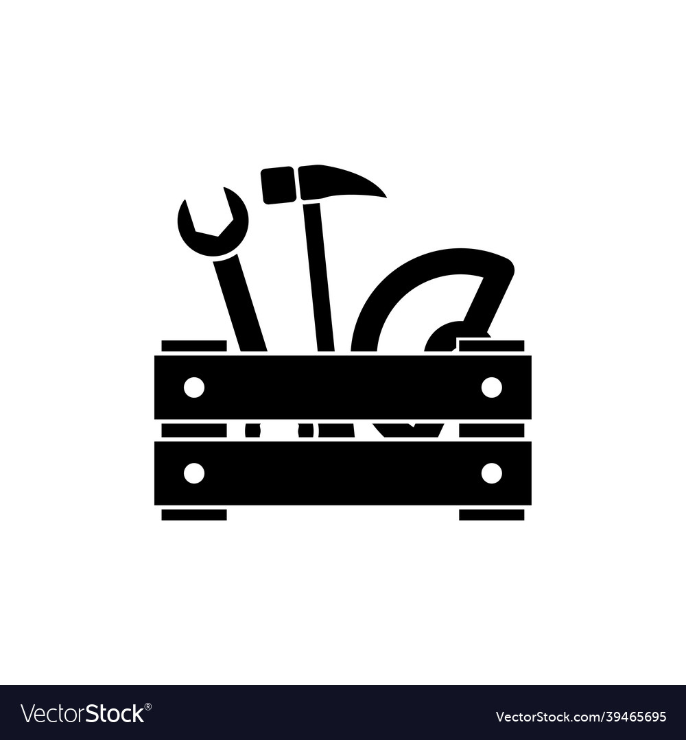Toolbox icon design template isolated Royalty Free Vector