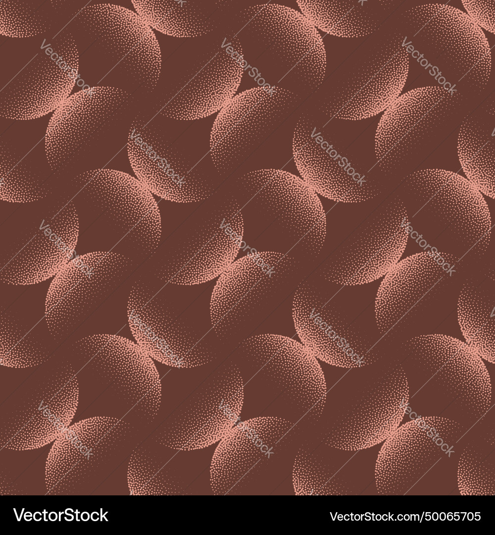 1950s 1960s 1970s retro seamless pattern brown Vector Image