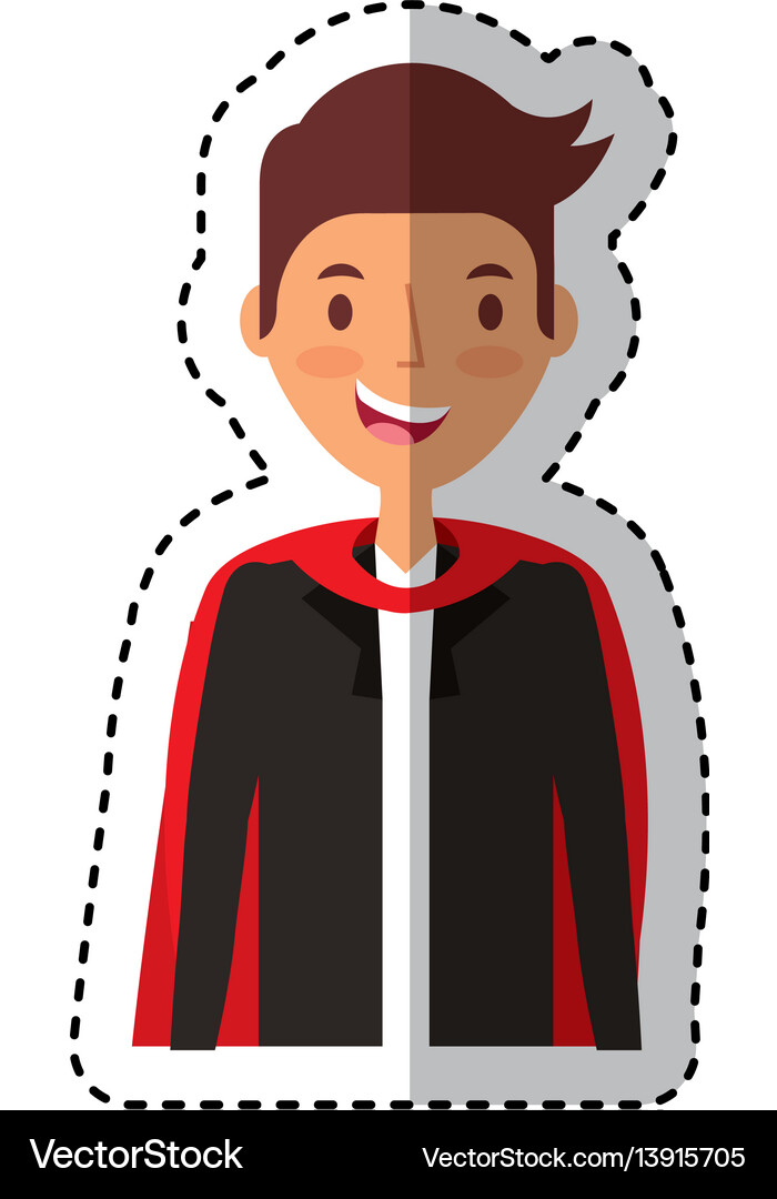 Magician avatar character icon Royalty Free Vector Image