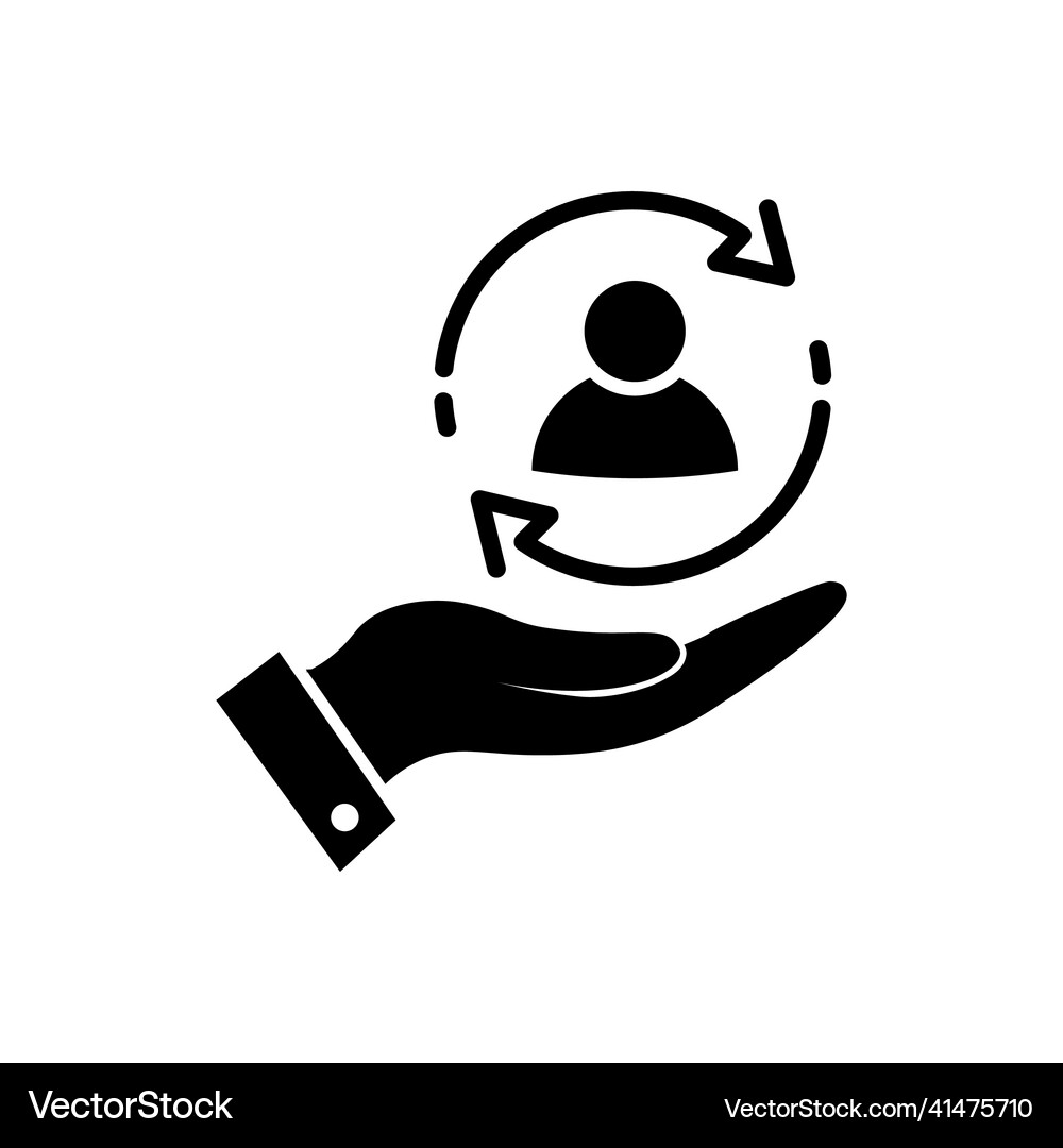 Care customer icon customer retention symbol Vector Image