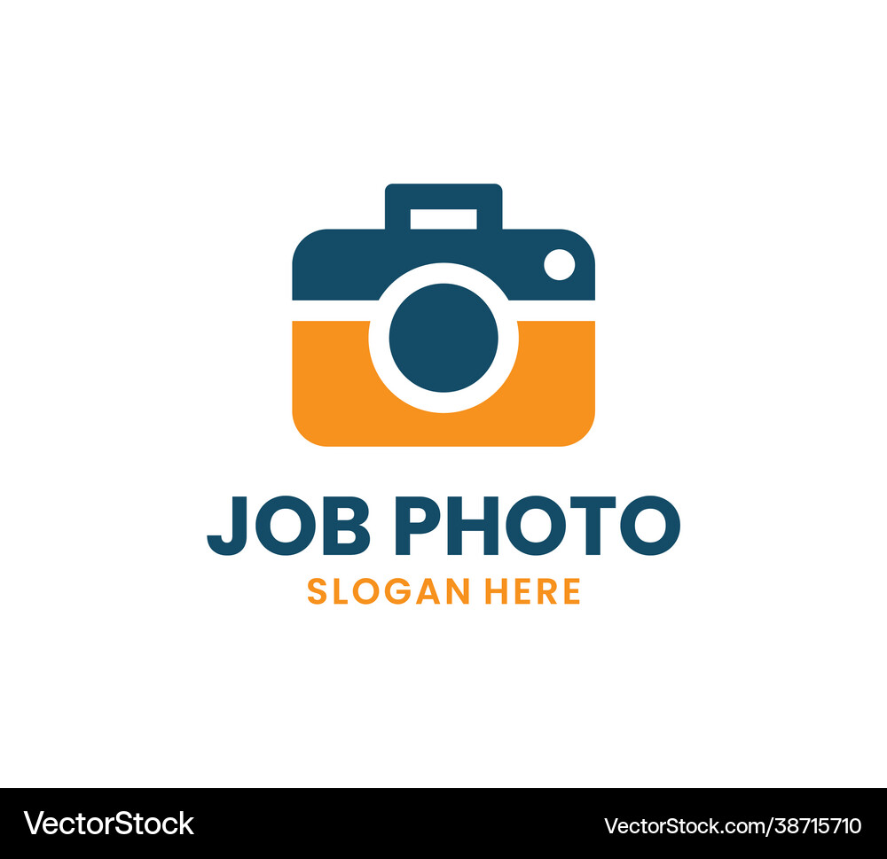 Job photo logo Royalty Free Vector Image - VectorStock