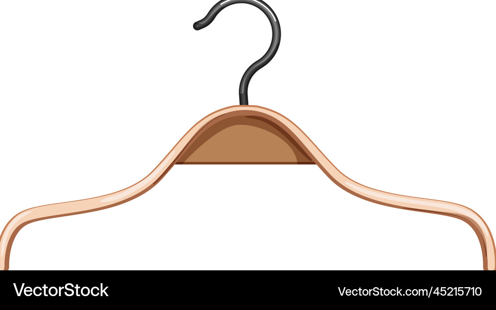Store hanger clothes cartoon Royalty Free Vector Image
