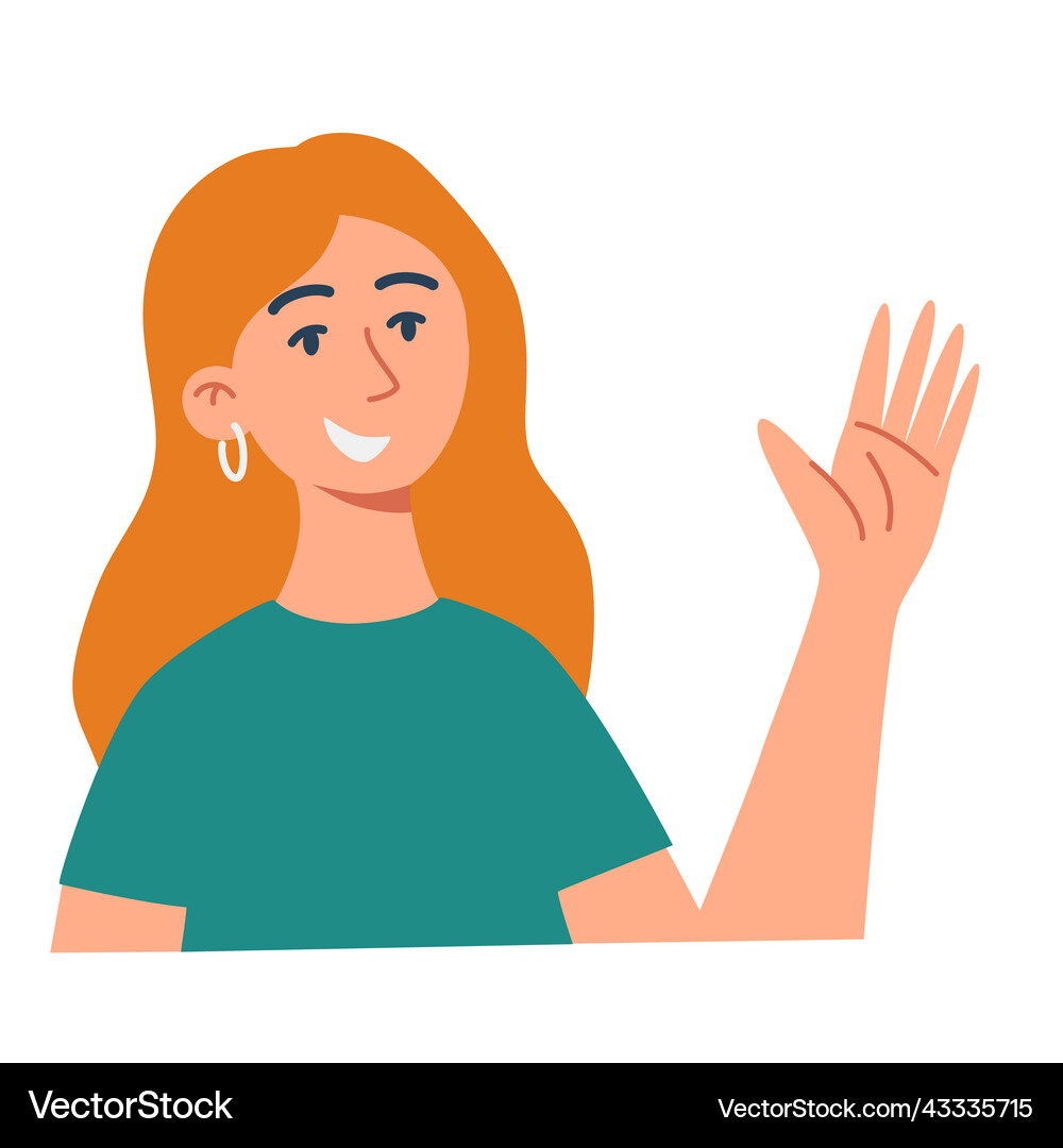 Female character people profile perfect Royalty Free Vector