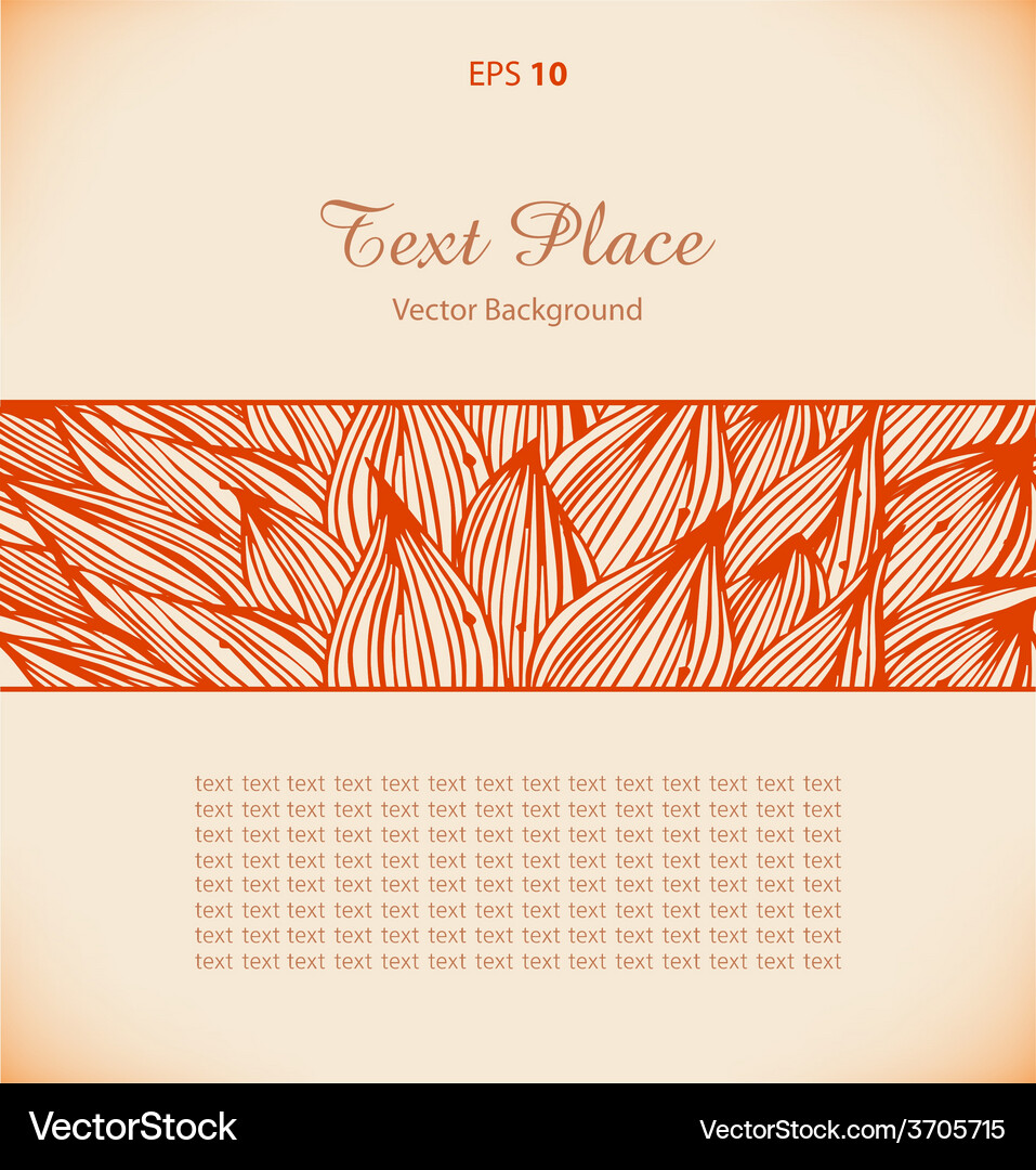 Floral and decorative background design Royalty Free Vector