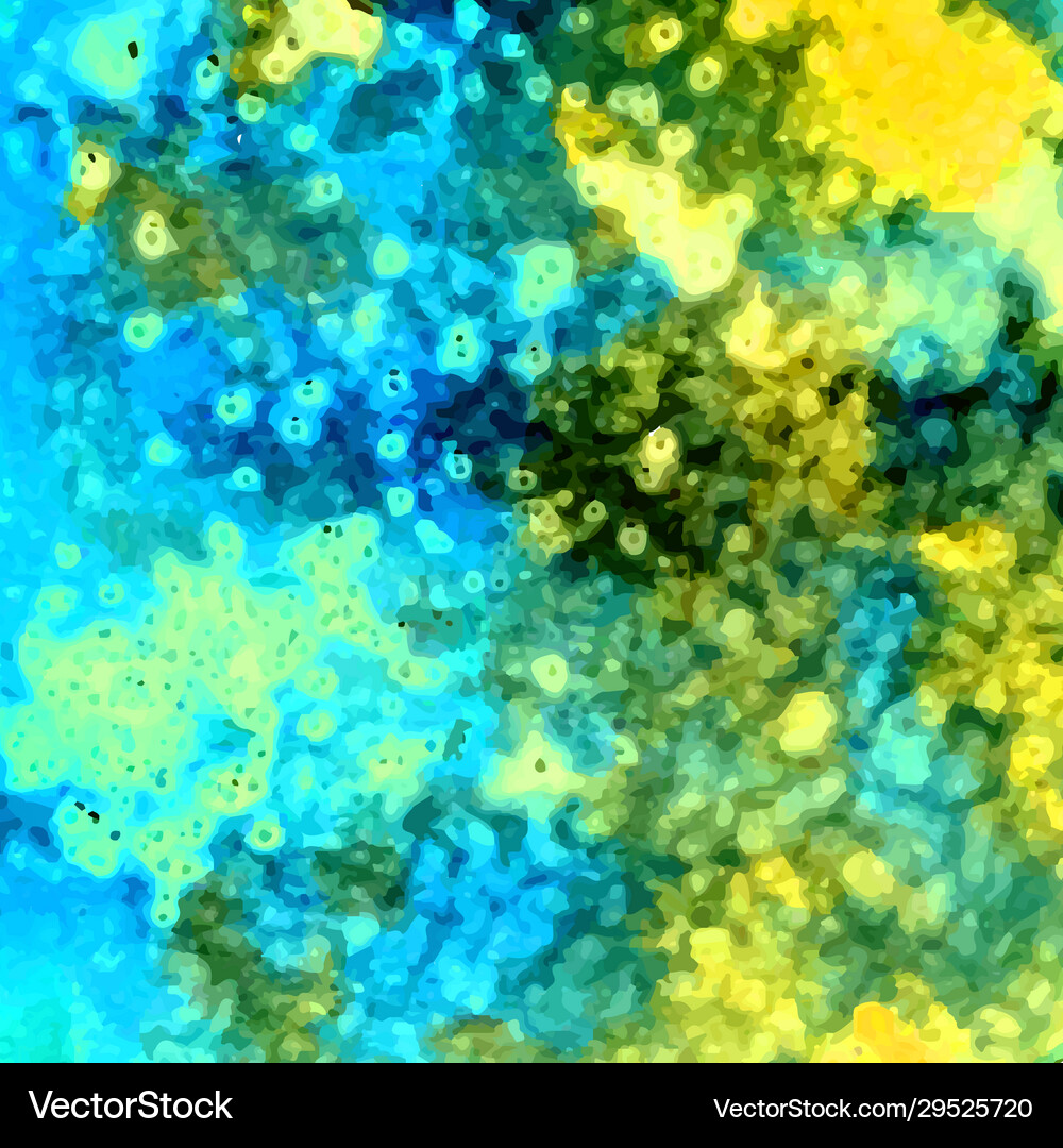 Detailed background with watercolor texture Vector Image