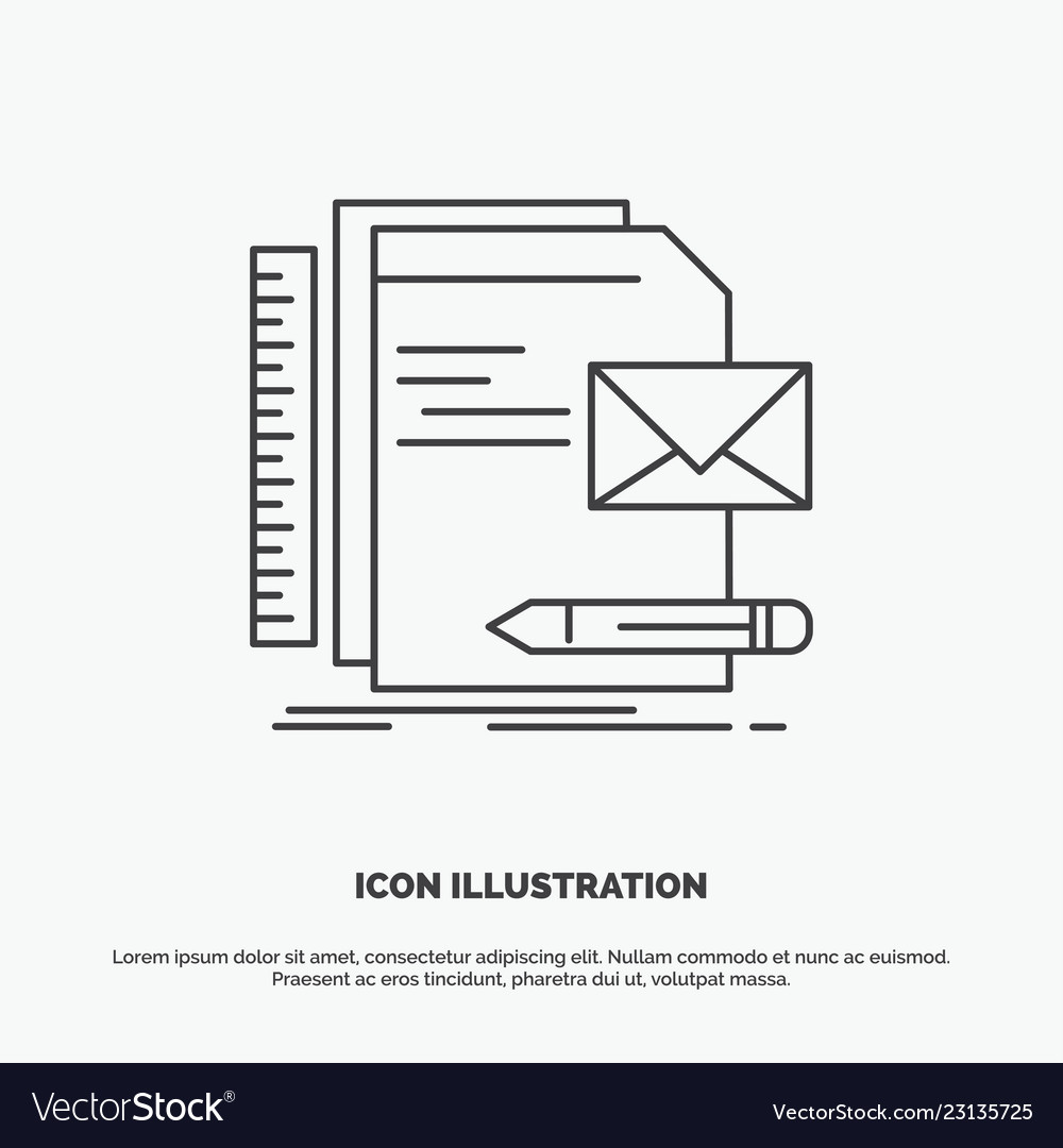 Brand company identity letter presentation icon Vector Image Brand company identity letter presentation icon Vector Image