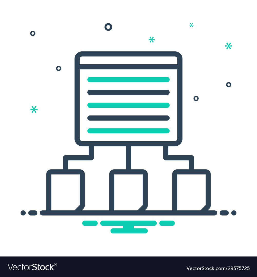 Content sharing Royalty Free Vector Image - VectorStock