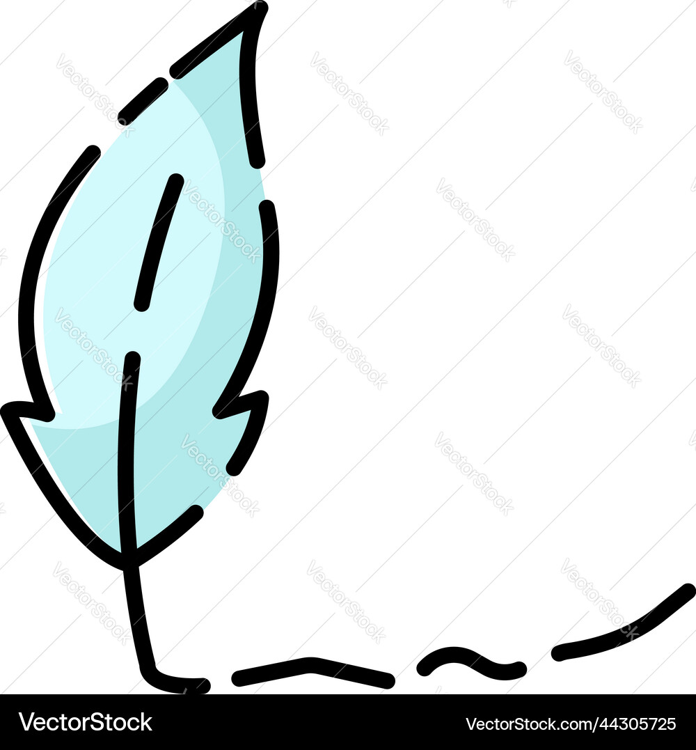 Literature subject on a white background Vector Image