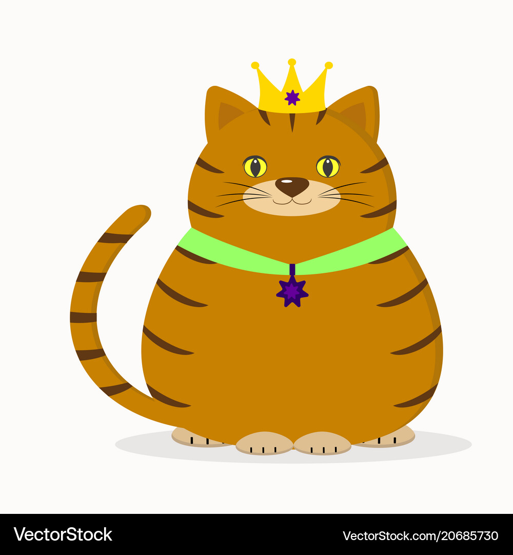 A set of with cats Royalty Free Vector Image - VectorStock
