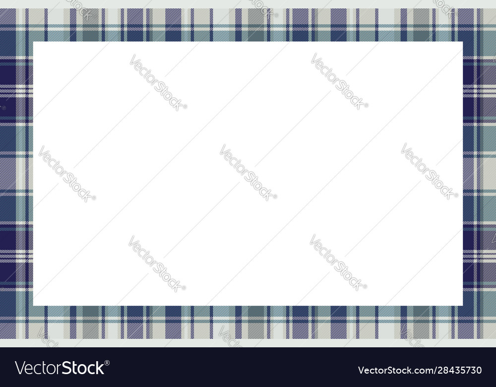 Rectangle frame vintage pattern design template Vector Image