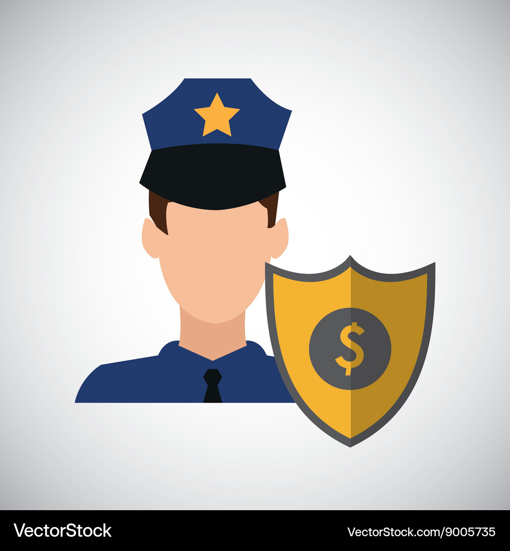 Insurance design safety icon isolated Royalty Free Vector