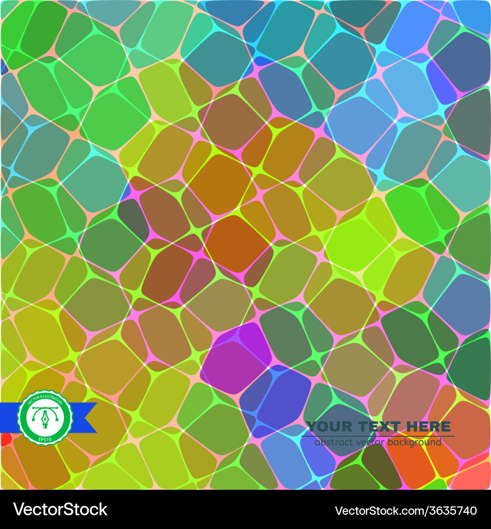 Abstract colorful background for business Vector Image