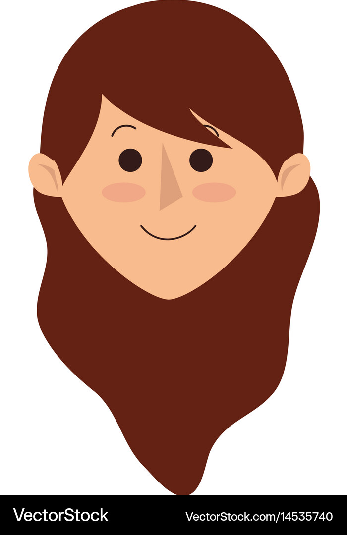 Beautiful mother avatar character Royalty Free Vector Image