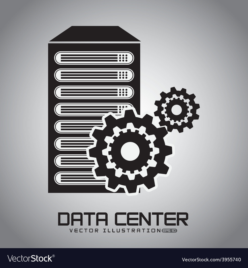Data center Royalty Free Vector Image - VectorStock