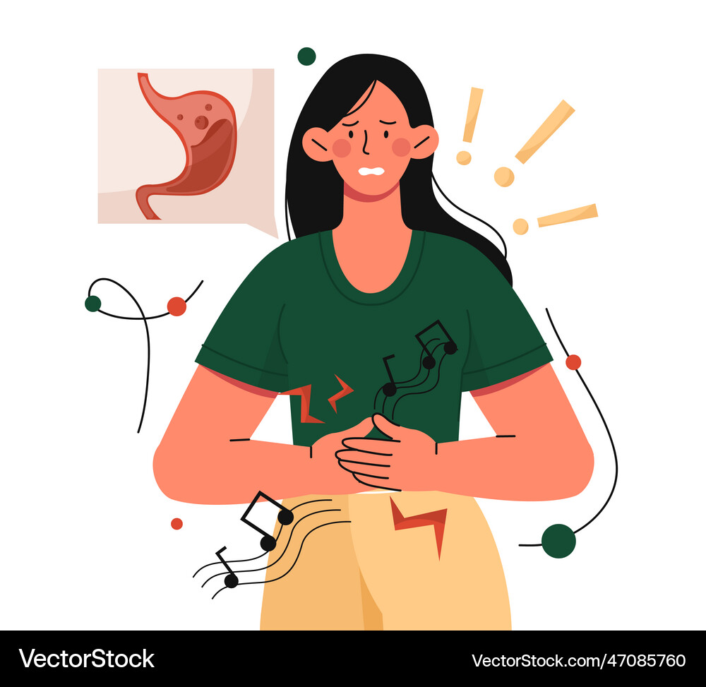 Grunting and pain Royalty Free Vector Image - VectorStock